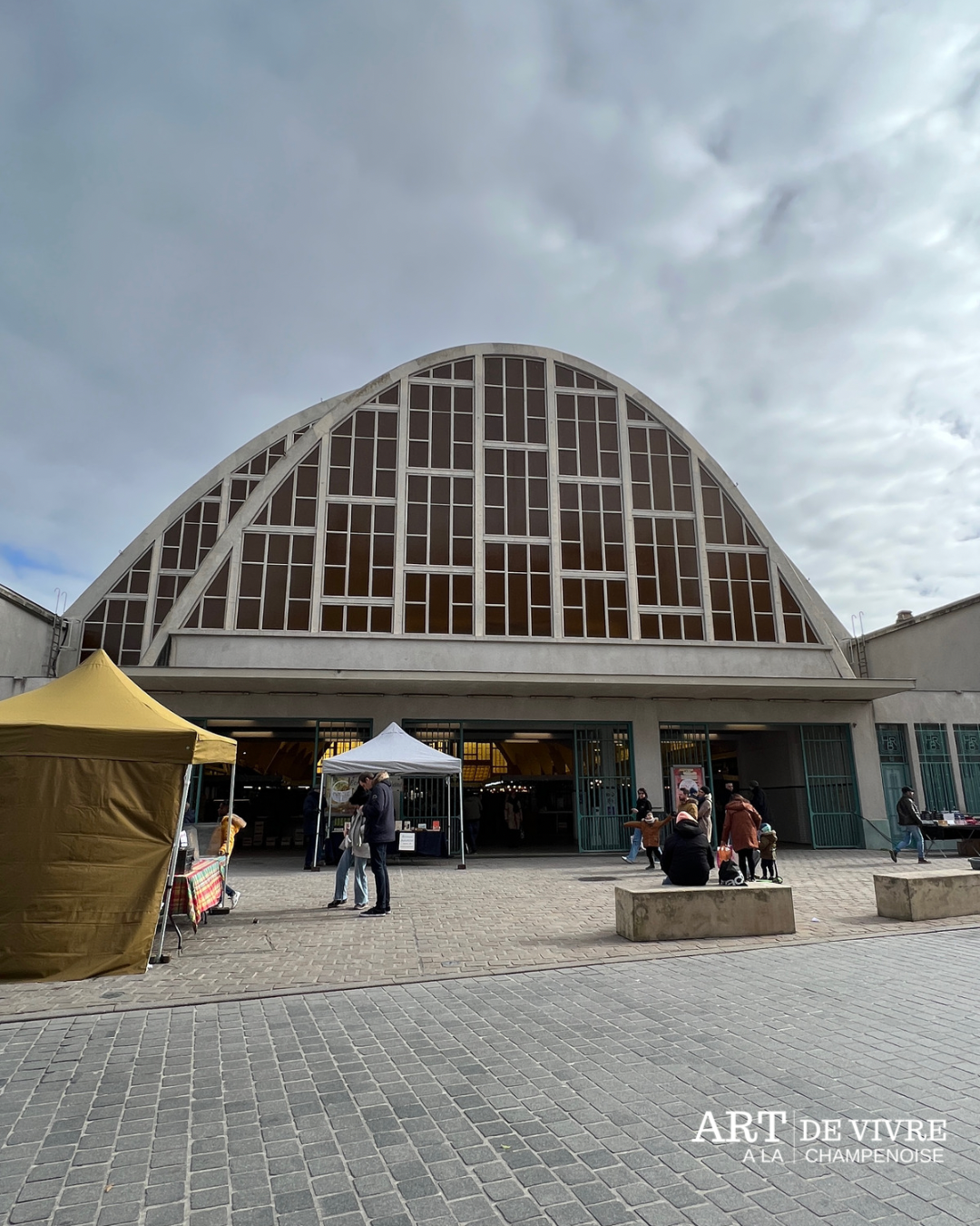 Reims : Les Halles du Boulingrin, un marché au patrimoine de la ville ...