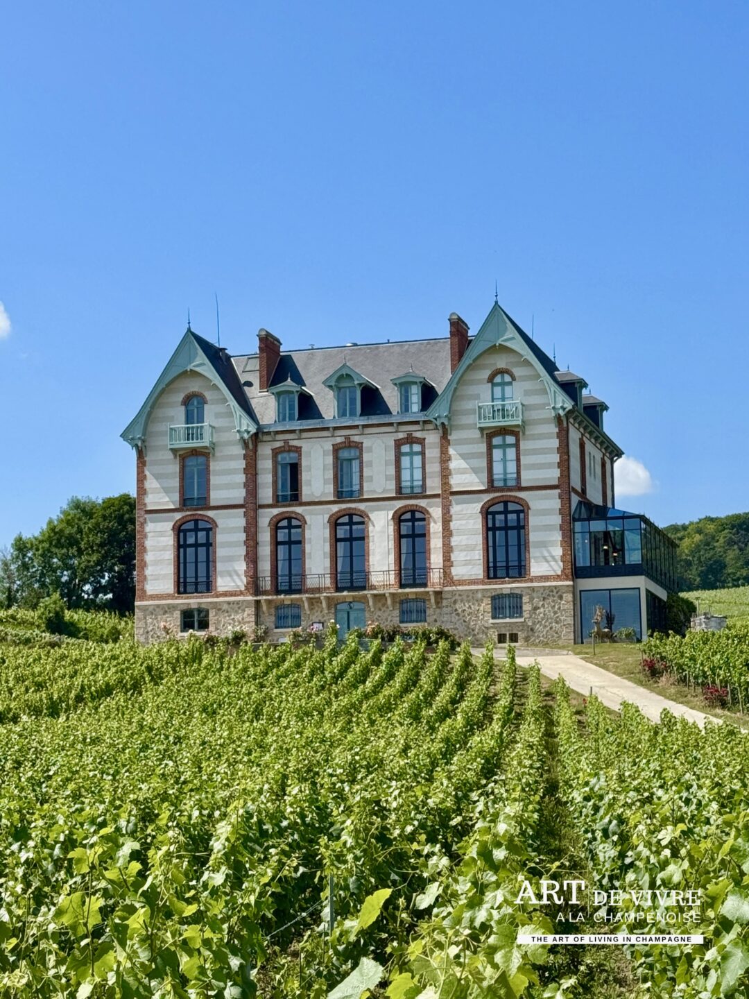 Sacy : Terrasse, délices et détente au Château de Sacy - Art de Vivre a ...