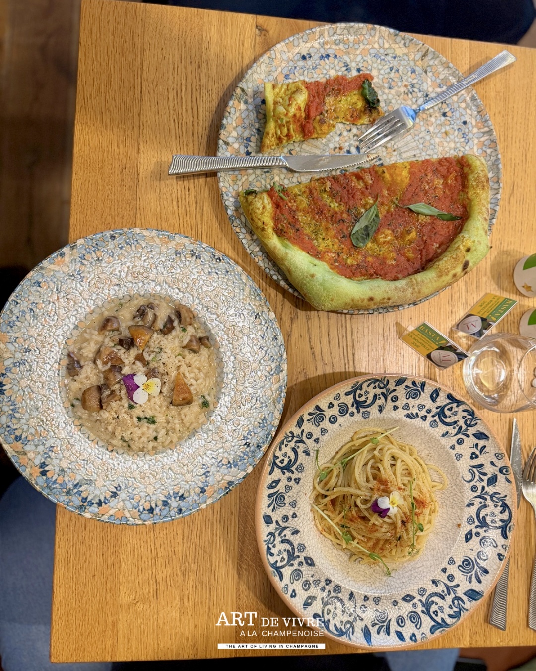 Basta! : une Trattoria italienne à 9,90 € le midi à Reims - Art de ...